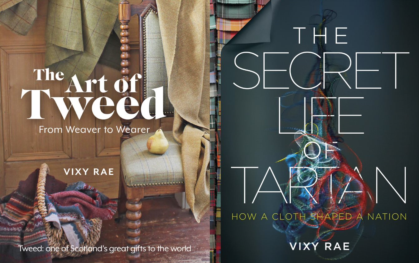 Interview: On tartan and tweed with Vixy Rae | Publishing Scotland