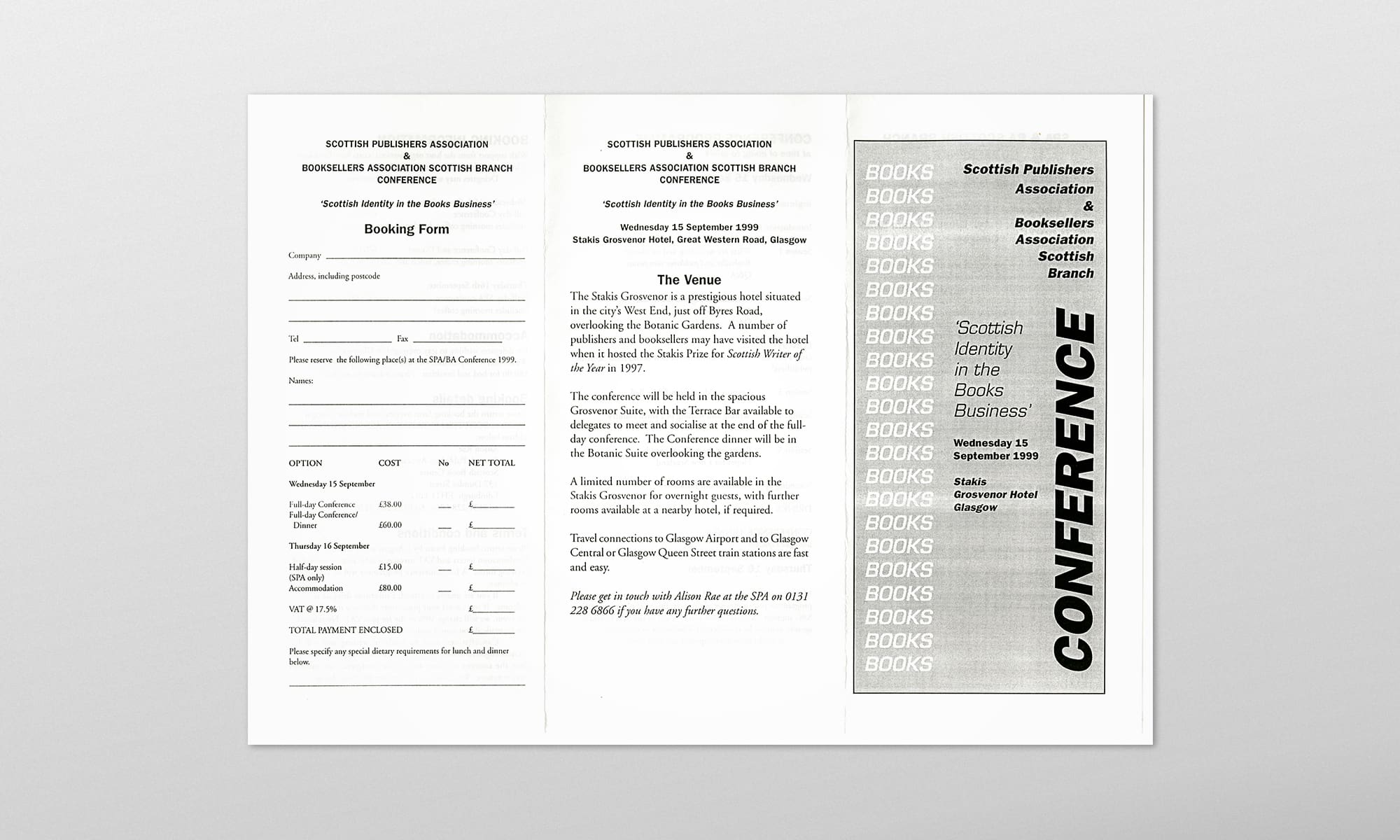 1996 – Scottish Book Trade Conference | Publishing Scotland